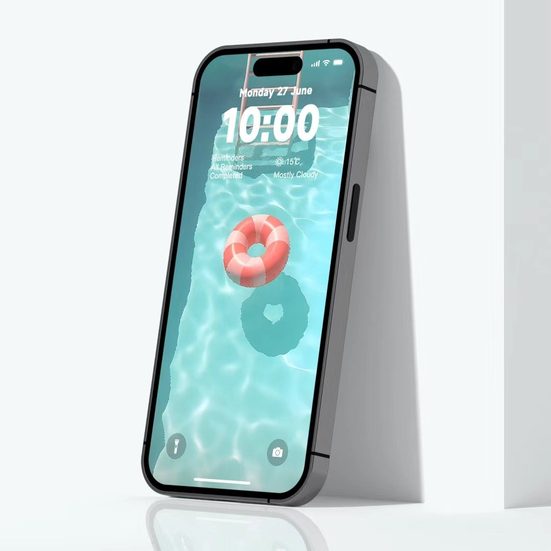 5 Digital Flowy Water Phone Wallpapers - Etsy