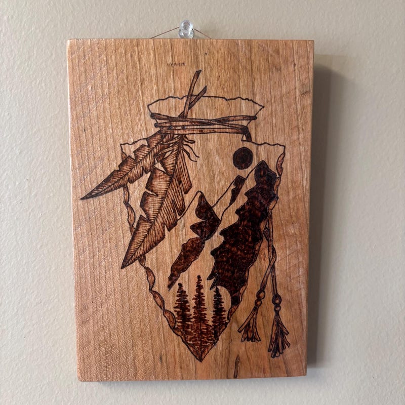Pyrography Sign - Etsy