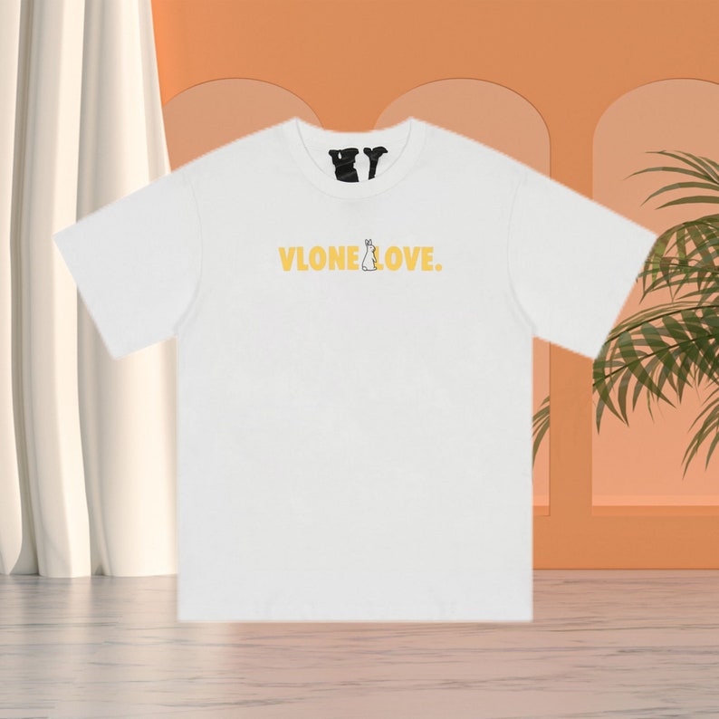 V-lone T-shirt, Big V Letter Printed V.lone Shirt, Fashion Casual ...