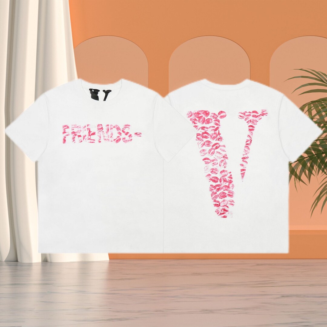 V-lone T-shirt, Big V Letter Printed V.lone Shirt, Fashion Casual ...