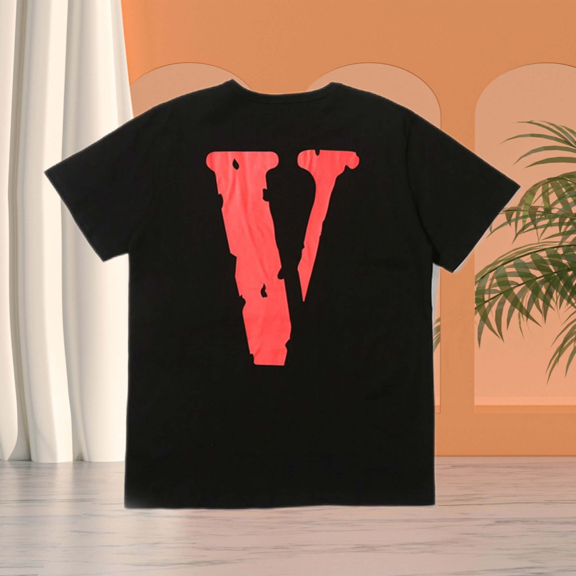V-lone T-shirt, Big V Letter Printed V.lone Shirt, Fashion Casual ...