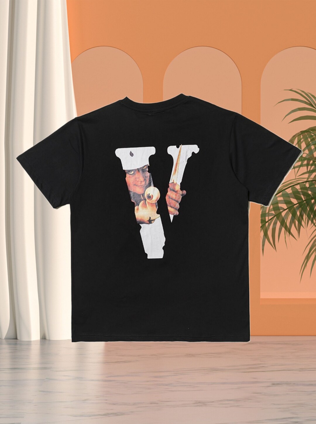 V-lone T-shirt Big V Letter Printed V.lone Shirt Fashion - Etsy