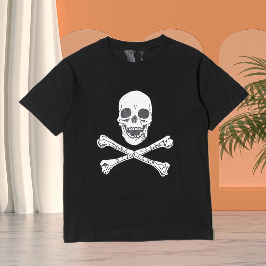 V-lone T-shirt, Big V Letter Printed V.lone Shirt, Fashion Casual ...