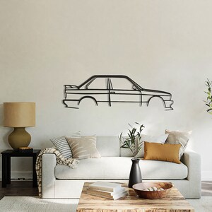 E30 Sports Car Metal Wall Art Metal Wall Art Metal Wall - Etsy