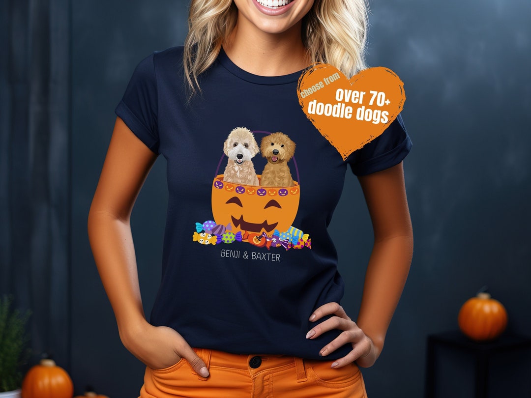 Halloween Goldendoodle Labradoodle Personalized Halloween Shirt Custom ...