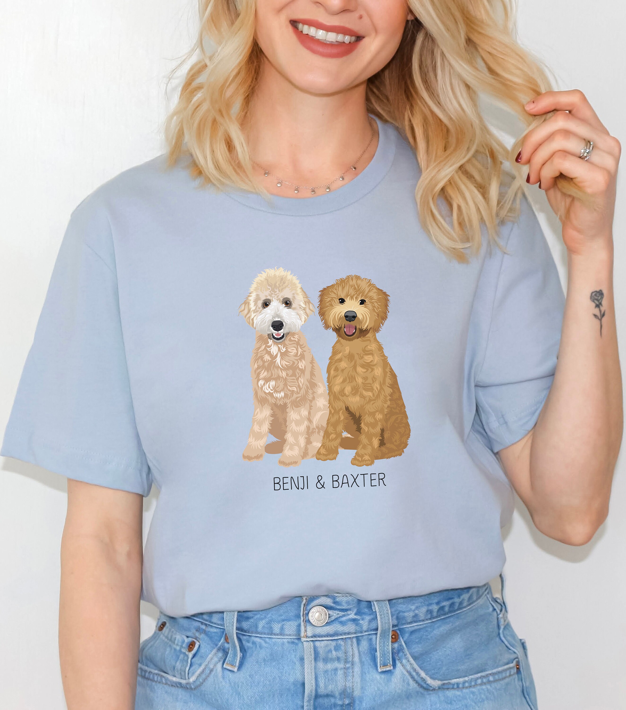Goldendoodle Labradoodle Personalized Shirt Custom Dog Name - Etsy