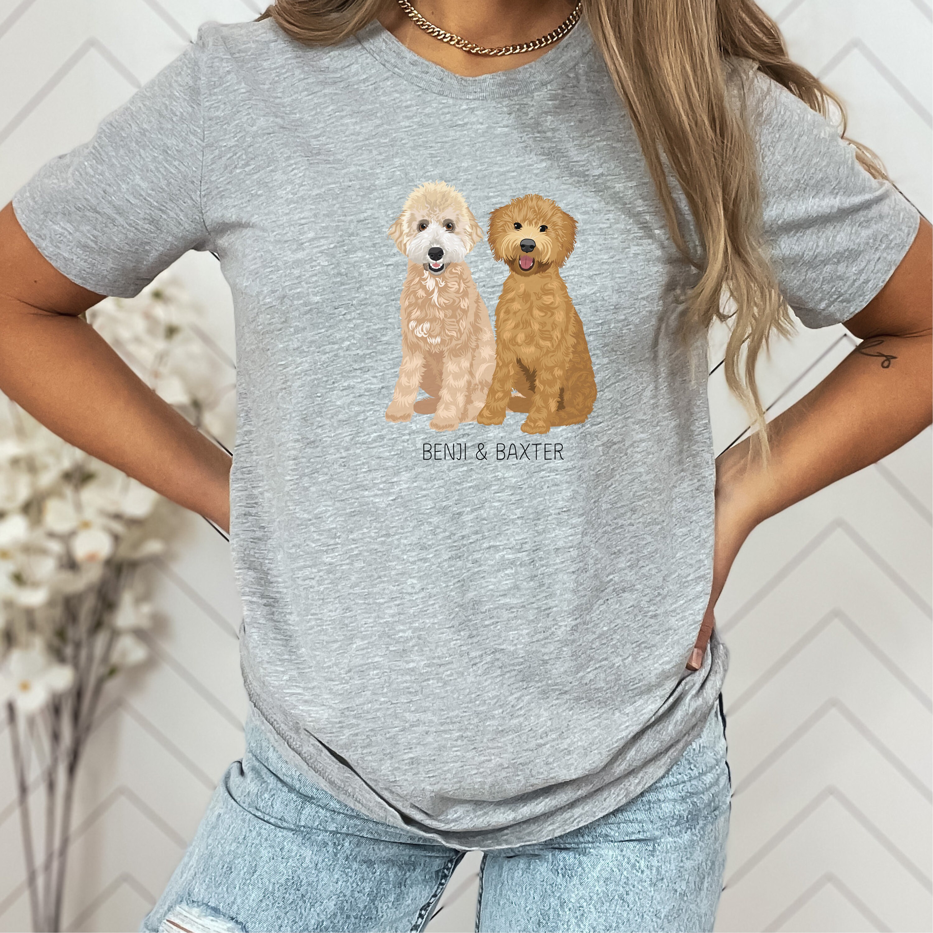 Goldendoodle Labradoodle Personalized Shirt Custom Dog Name - Etsy