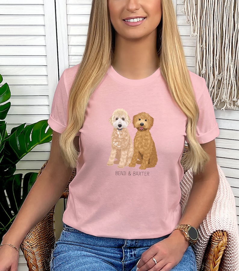 Goldendoodle Labradoodle Personalized Shirt Custom Dog Name - Etsy