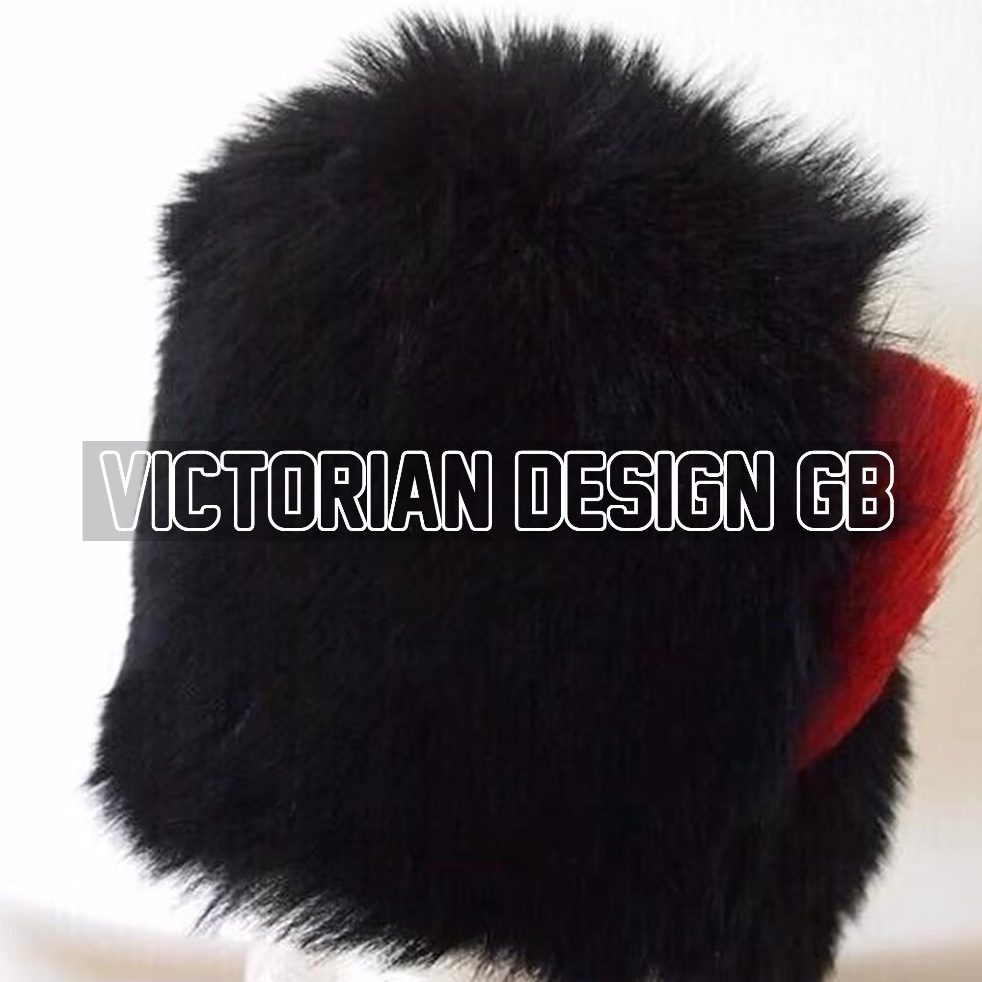 New Men Black British Officer Bearskin Hat, Royal British 1950's ...
