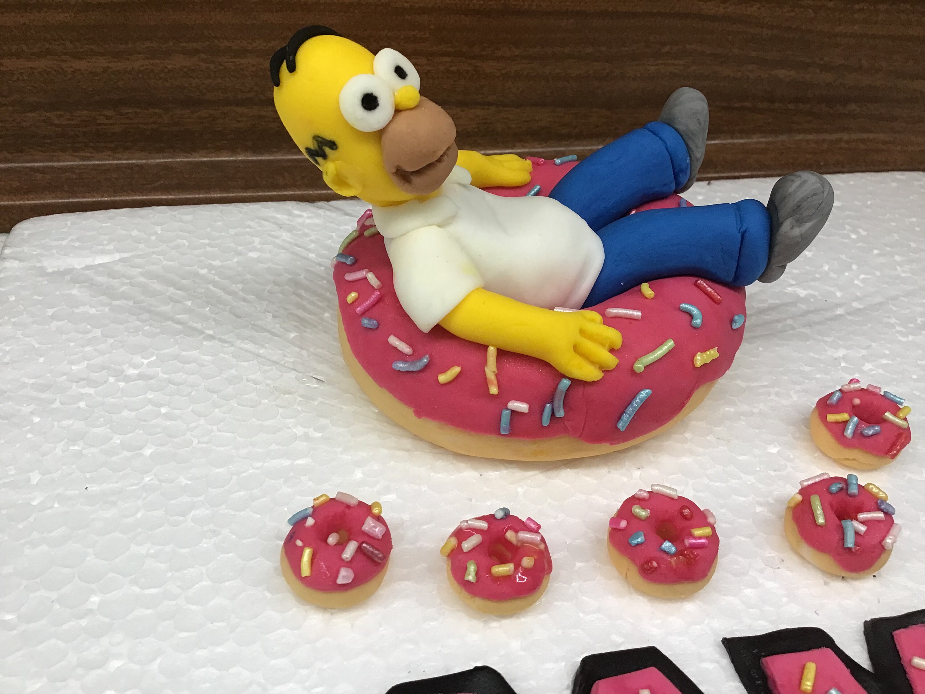 Homer Simpson Unofficial Cake Topper - Etsy