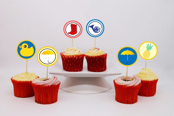 How I Met Your Mother Inspired Cupcake Toppers HIMYM Cupcake - Etsy