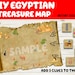 DIY Ancient Egypt Treasure Map - Egyptian-themed Activity - Printable ...