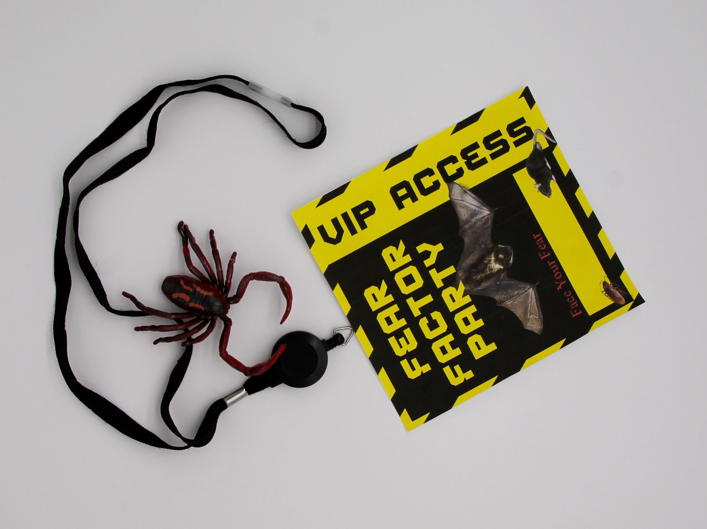 Fear Factor Party Decor - Fear Factor Inspired Party Entry Pass - Fear ...