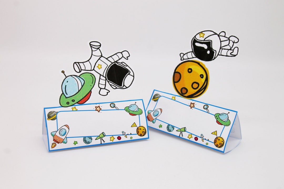 Space Party Food Tents - Astronaut Food Labels - Space Birthday Party ...