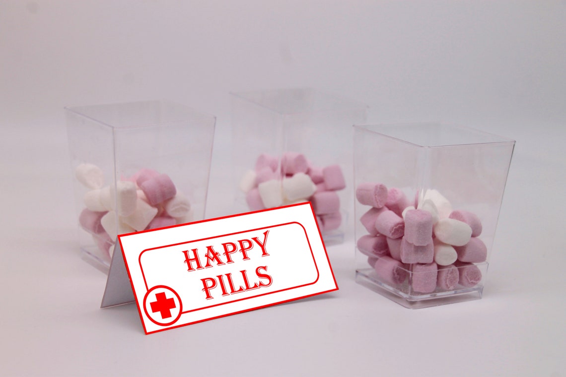 Editable Nurse Graduation Food Tents - Doctor Food Labels - Medical ...