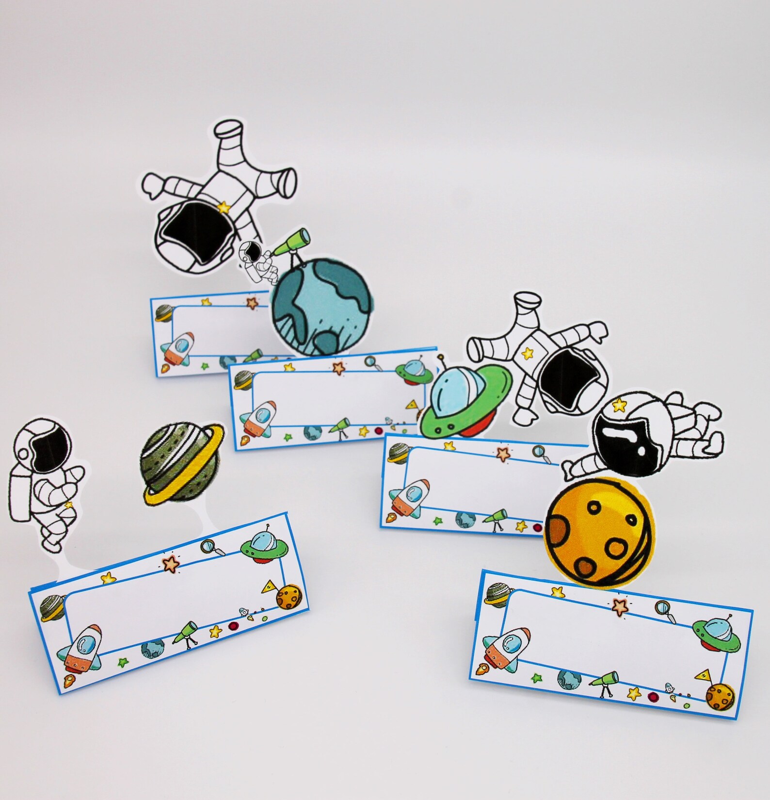 Space Party Food Tents - Astronaut Food Labels - Space Birthday Party ...