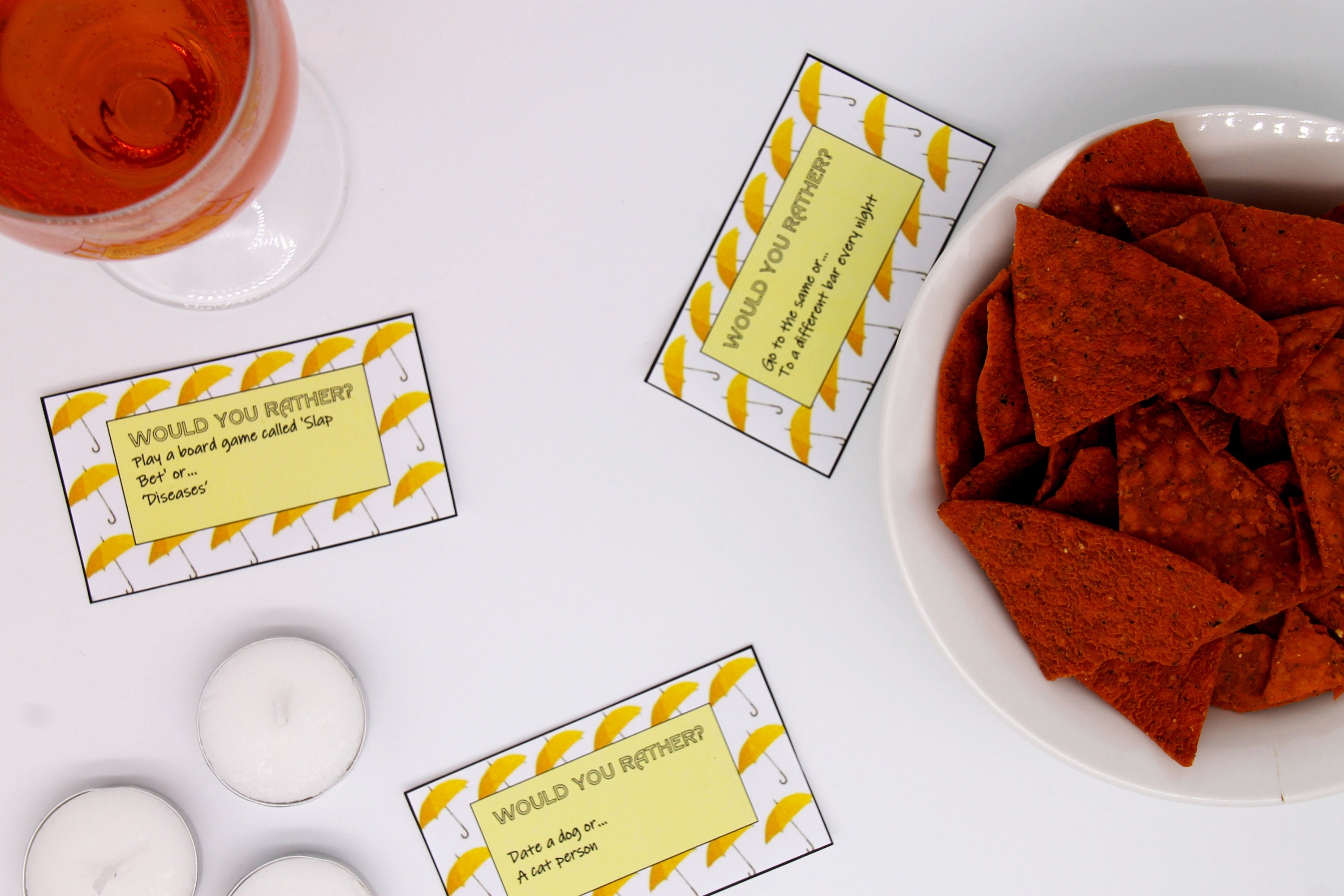 Would You Rather Game How I Met Your Mother Edition - HIMYM Party Game ...