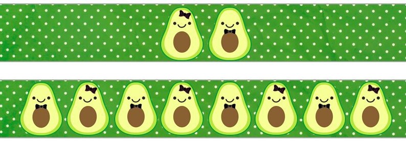 Avocado Party Bottle Labels - Avocado Party Printables - Avocado Baby ...