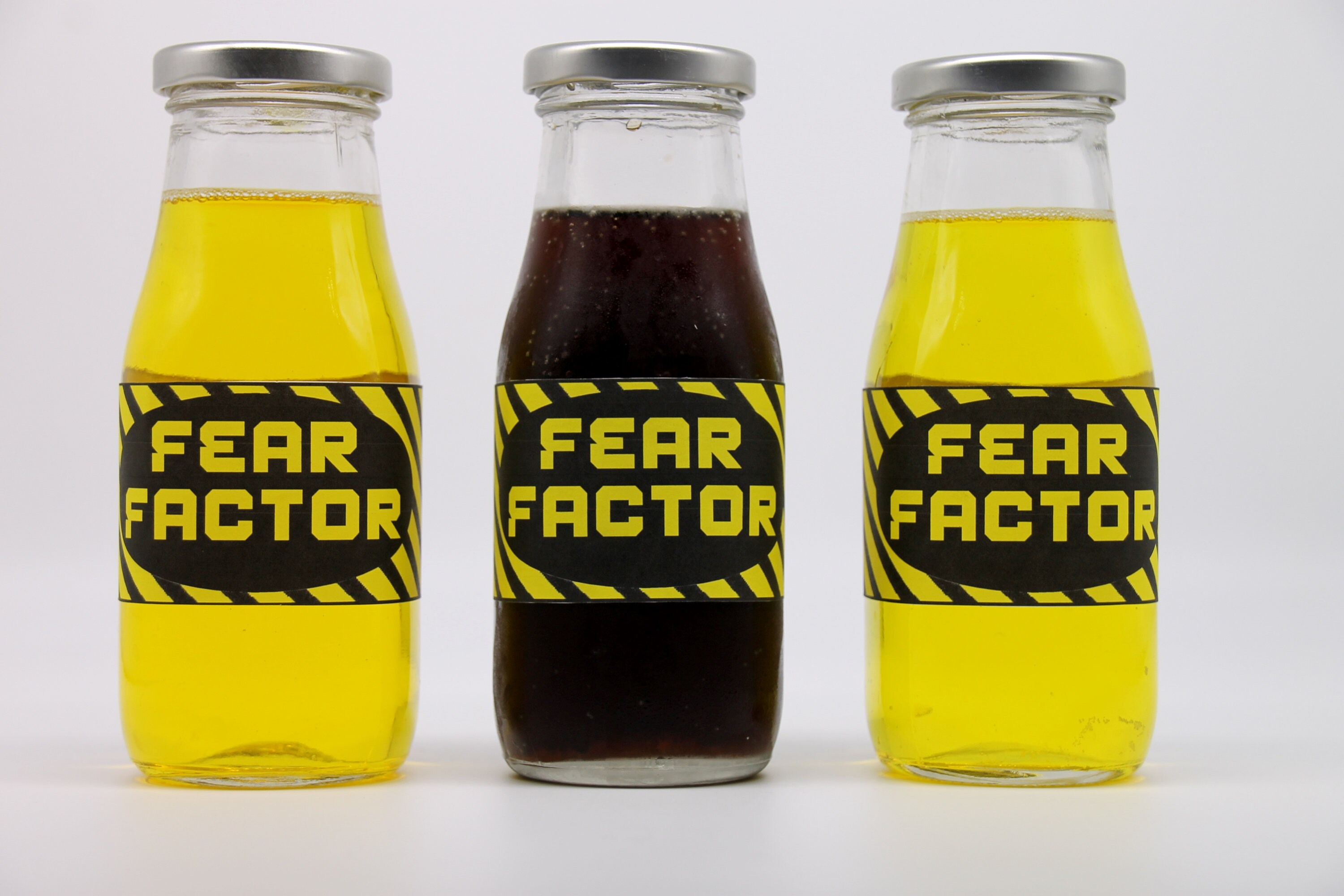 Fear Factor Inspired Drink Labels - Halloween Party Water Bottle Labels ...