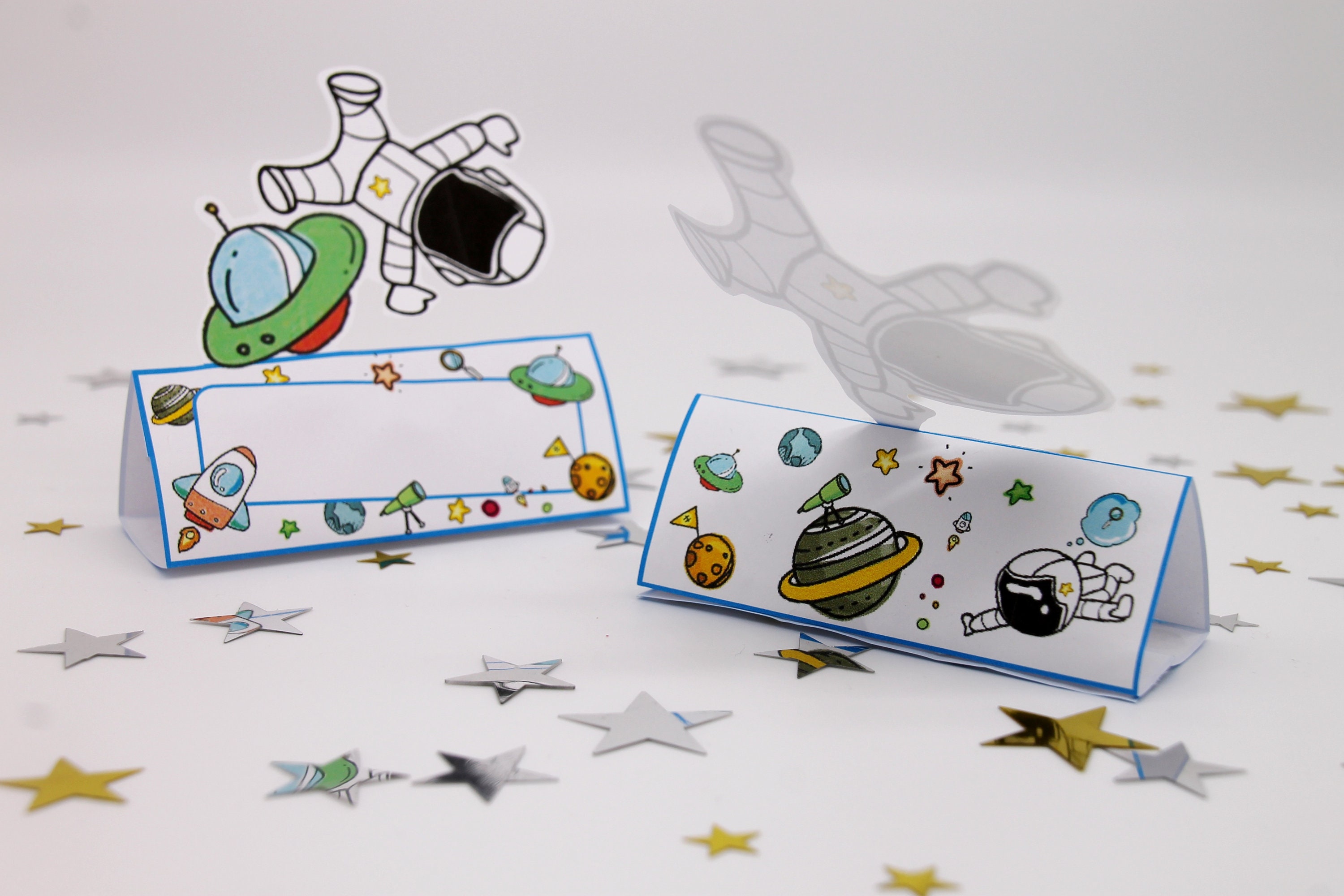 Space Party Food Tents - Astronaut Food Labels - Space Birthday Party ...
