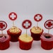 Hospital Party Cupcake Toppers - Doctor Cupcake Toppers - Medical ...