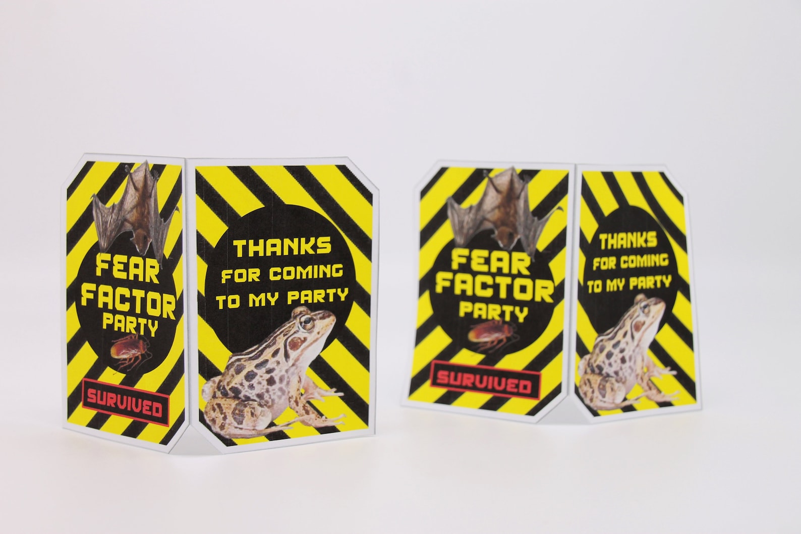 Halloween/ Fear Factor Theme Party Plan W/games, Activities, Recipes ...