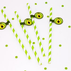 Avocado Party Supplies: Avocado Food Tents, Avocado Cupcake Toppers ...