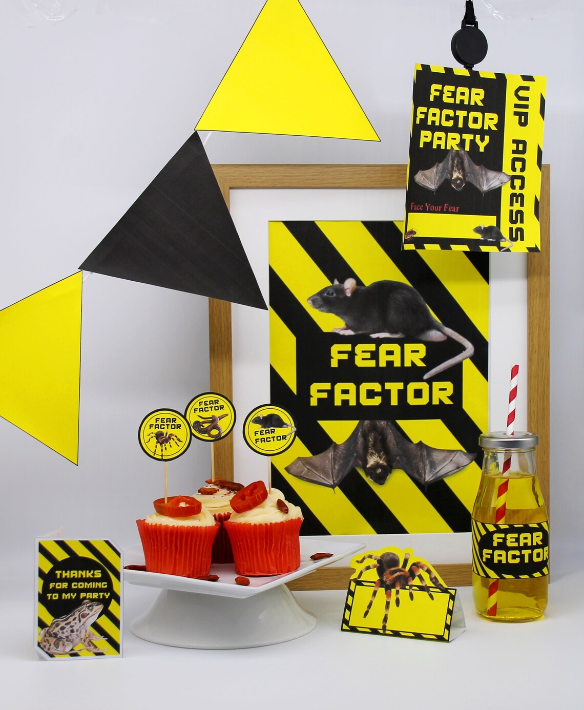 Halloween/ Fear Factor Theme Party Plan W/games Activities - Etsy UK