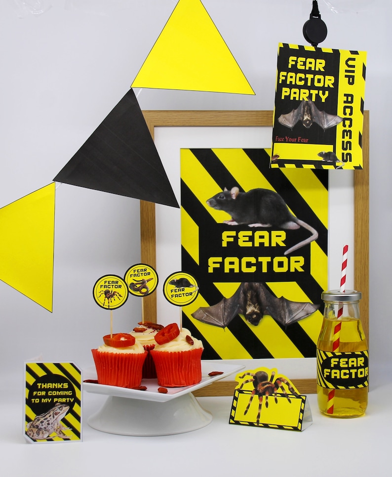Halloween/ Fear Factor Theme Party Plan W/games, Activities, Recipes ...