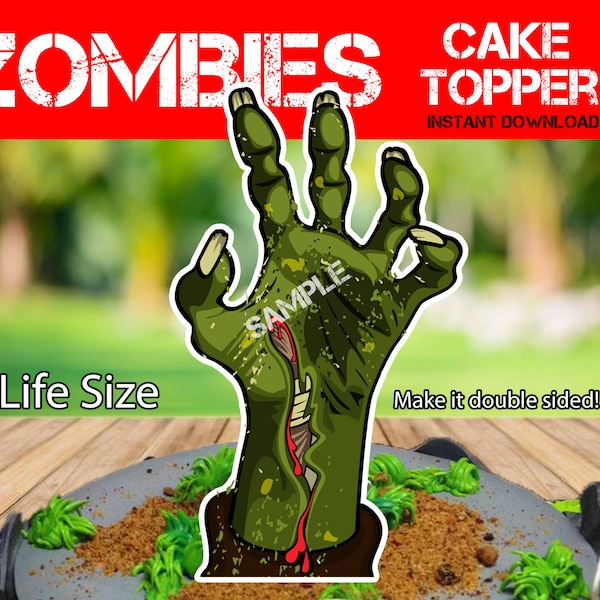 Zombie Cake - Etsy