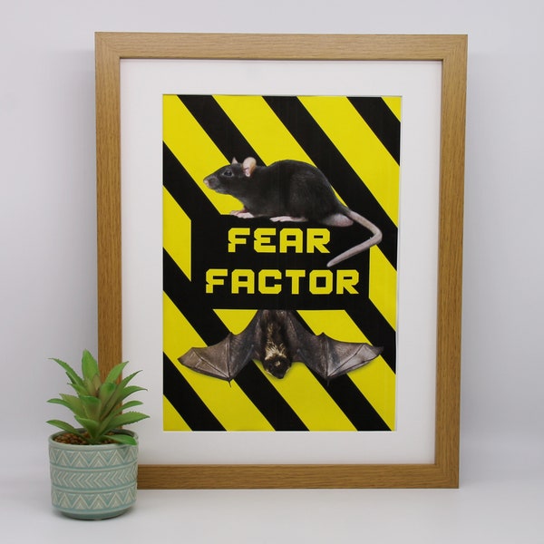 Fear Factor Invitation - Etsy