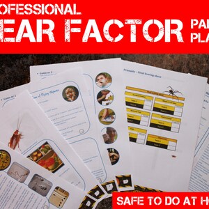Fear Factor Party Plan - Teenager Party Ideas - Halloween Party Ideas ...