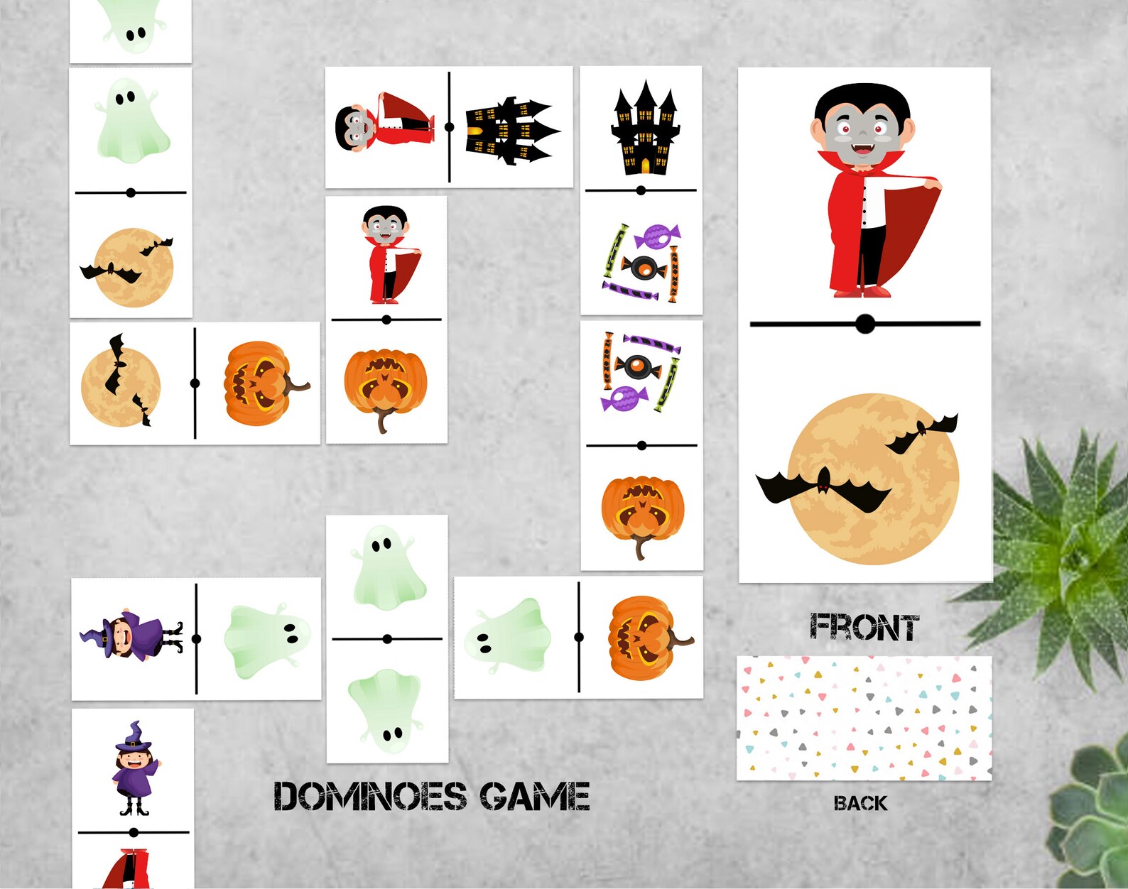 Halloween I Spy Game Printable Halloween Game Halloween I - Etsy UK