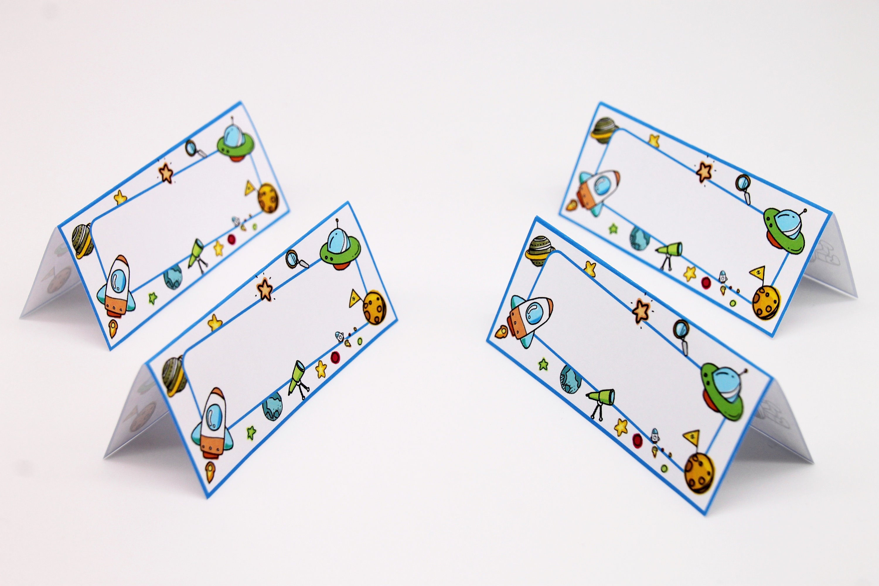 Space Place Cards - Space Food Tents - Space Food Labels - Printable ...