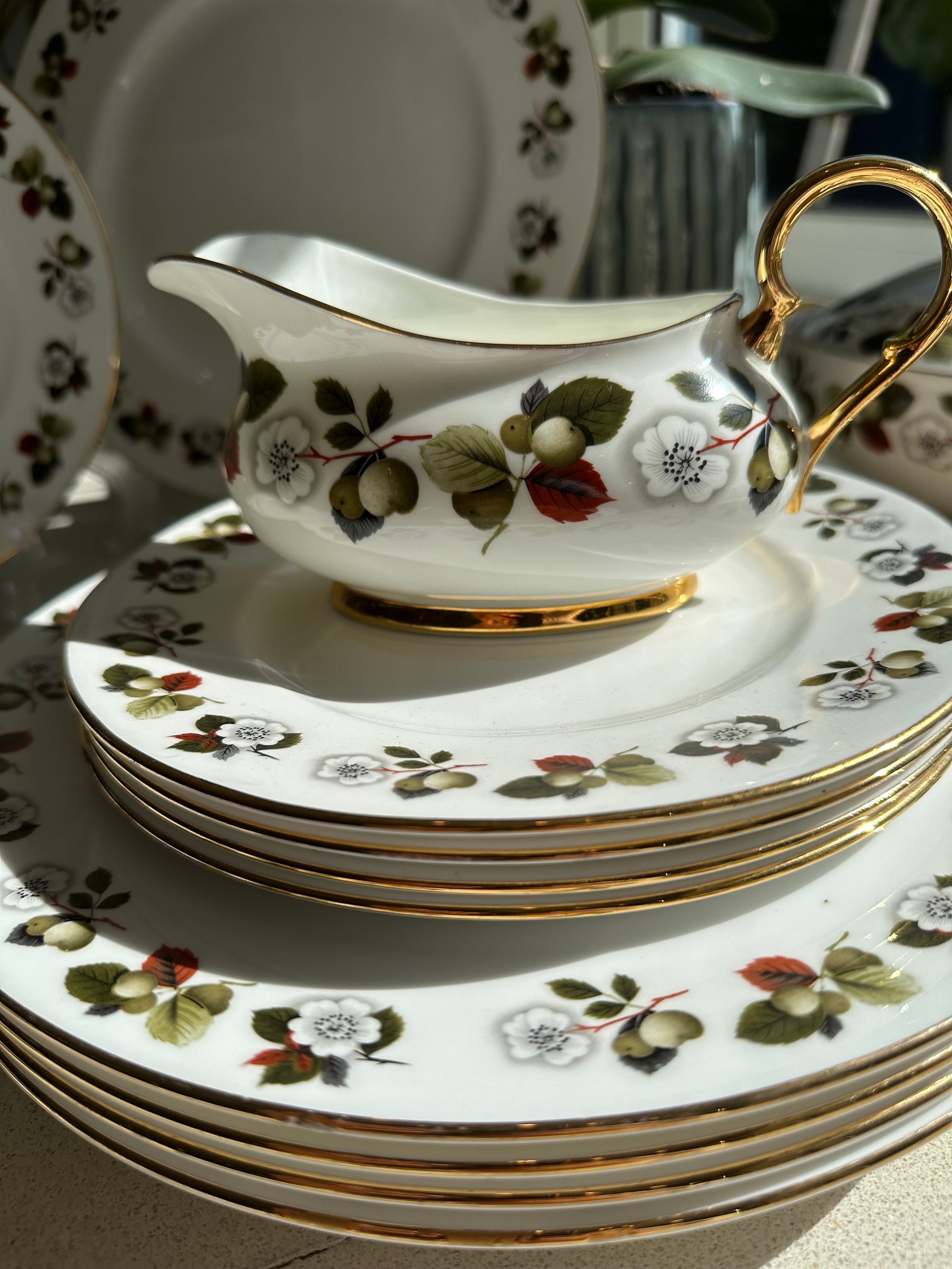 Vintage Dinner Service Royal Imperial Made in England - Etsy