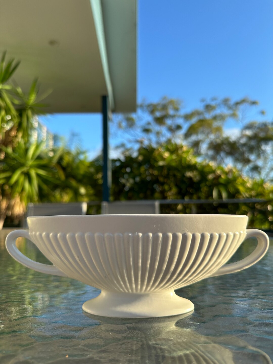 Wedgwood Barlaston England Moonstone Oval Trophy Vase, Antique ...