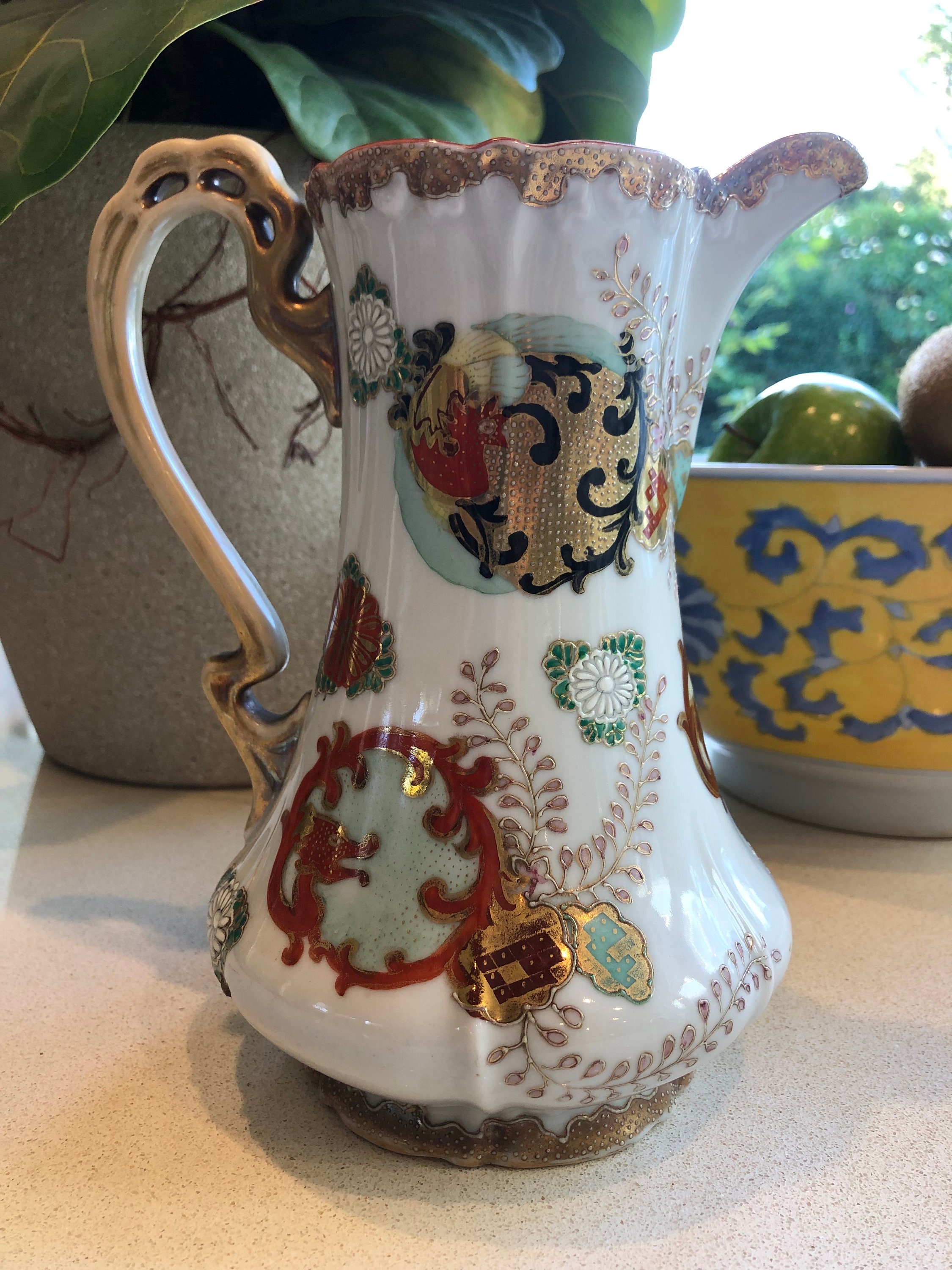 Japan Antique Meiji Period Kutani Ware Japanese Coffee Pot - Etsy