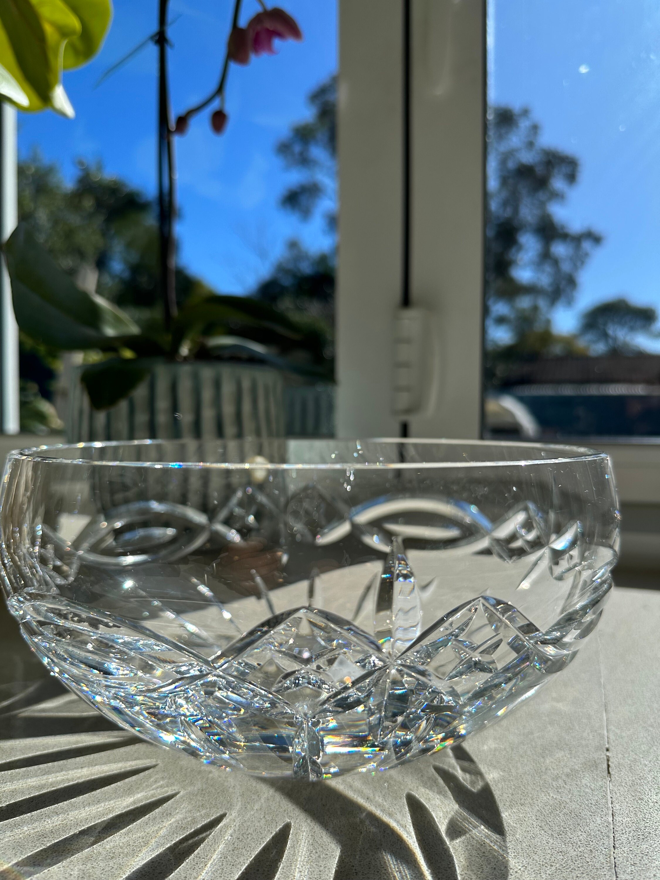 Waterford Crystal Dolmen Bowl Quality Crystal Bowl 9 Etsy