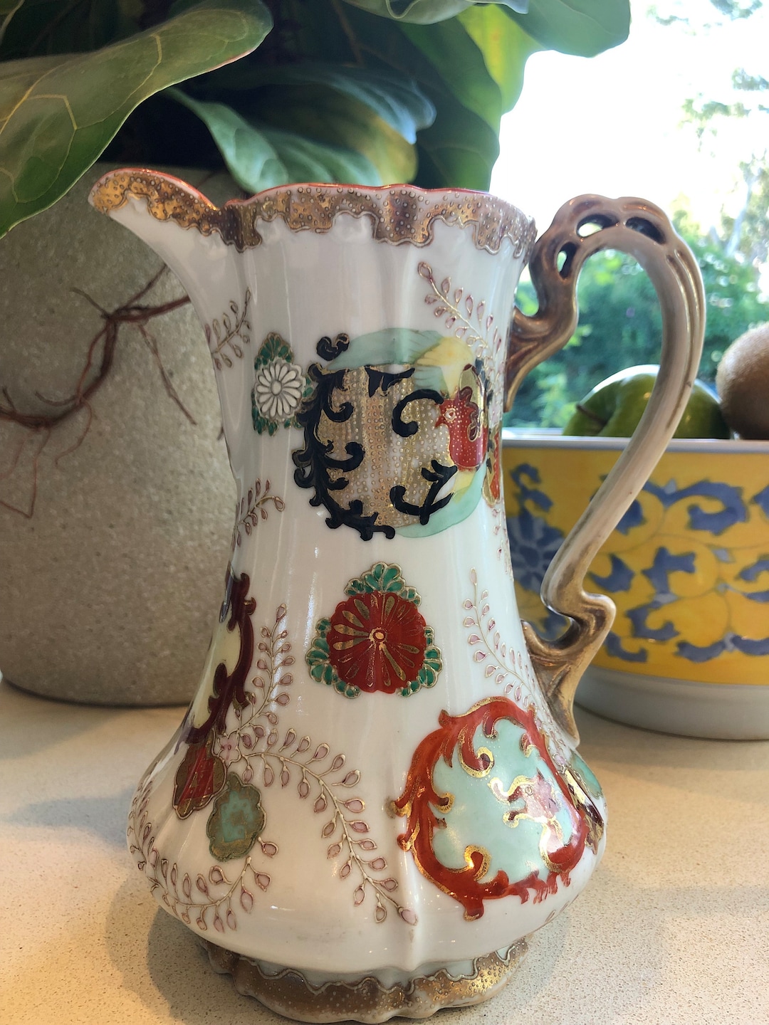 Japan Antique Meiji Period Kutani Ware Japanese Coffee Pot - Etsy