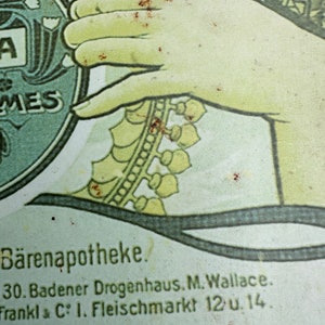 Alphonse Mucha Illustrated Design Lady Vintage Metal Tin Sign, Art ...