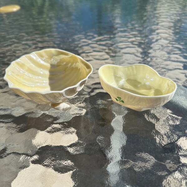 Belleek Shell Bowl - Etsy