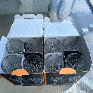 Nachtmann Crystal Wine Glasses Set of 4 Boxed Bavarian Crystal Quality ...