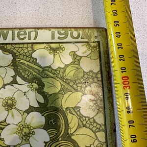 Alphonse Mucha Illustrated Design Lady Vintage Metal Tin Sign, Art ...