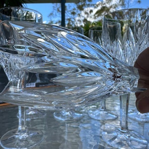 Nachtmann Crystal Wine Glasses Set of 4 Boxed Bavarian Crystal Quality ...