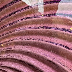 Vintage Italian Glass Platter: Purple Shell Design IVV Selezione - Etsy