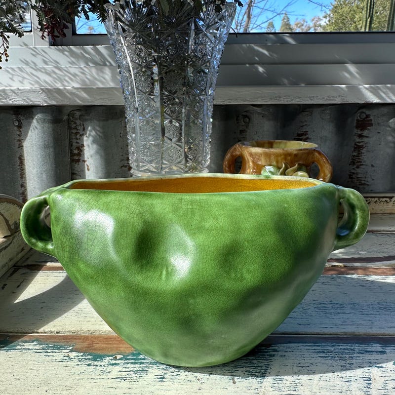 Pottery Vase - Etsy