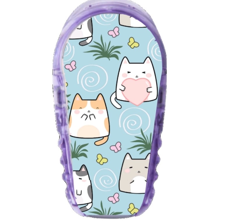 Cute Cats Dexcom G6 Stickers | Dexcom G6 Stickers | Diabetes Stickers ...