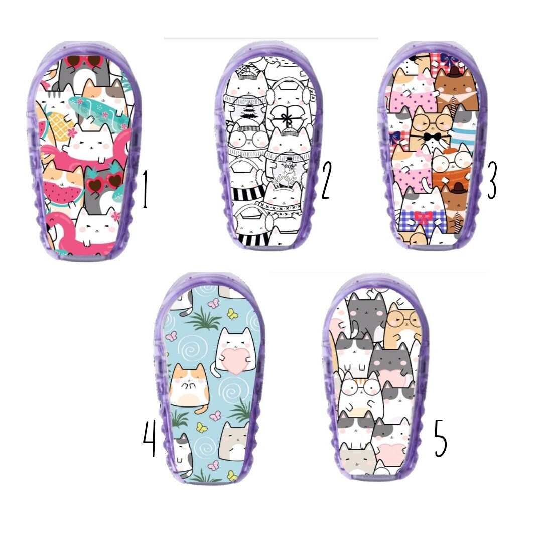 Cute Cats Dexcom G6 Stickers | Dexcom G6 Stickers | Diabetes Stickers ...