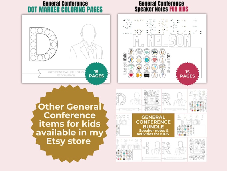 General Conference Coloring Page LDS First Presidency LDS Coloring Page ...