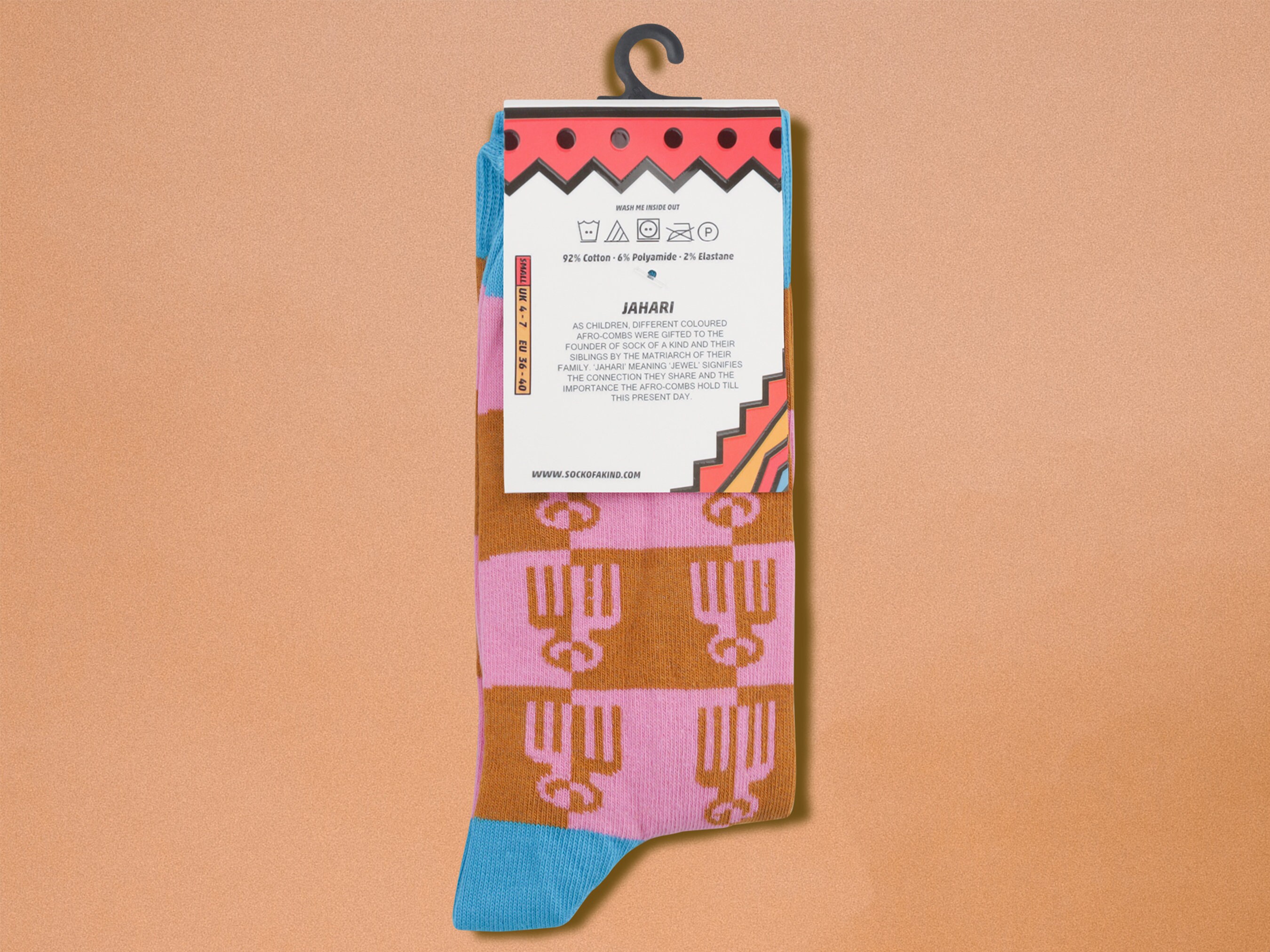 JAHARI | African Americ Socks, Multicolor Crew Socks, Duafe Adinkra ...